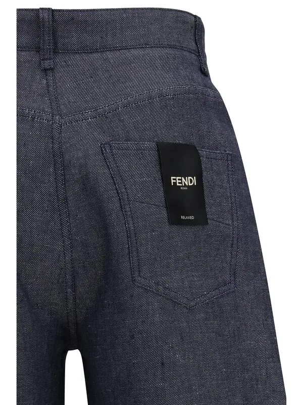 Fendi D. Relaxed Jeans