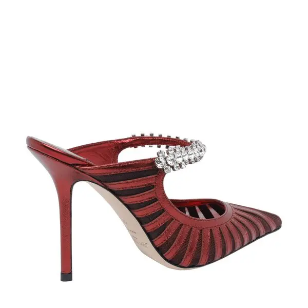 JIMMY CHOO Bing Pump Slingback With Crystal Embellishment