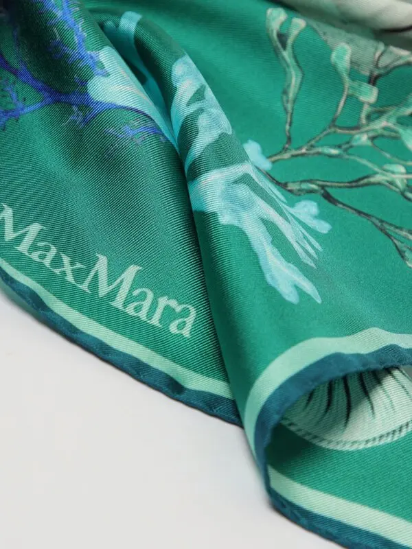 Max Mara Neck Scarf - Green