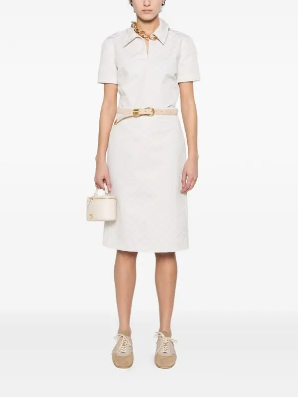 Gucci Gg Cotton Blend Polo Shirt