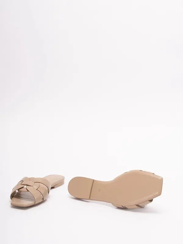 Saint Laurent Tribute Mules - Multicolor