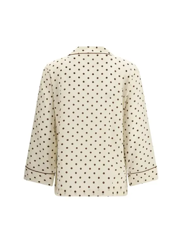 P.a.r.o.s.h Polka-dot Silk Shirt - Multicolor