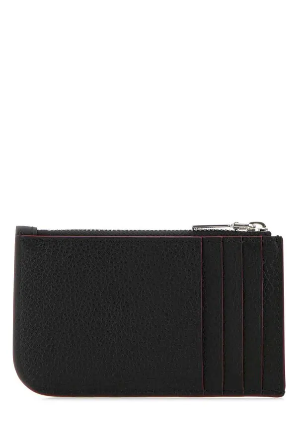 Alexander McQueen Leather Card Holder
