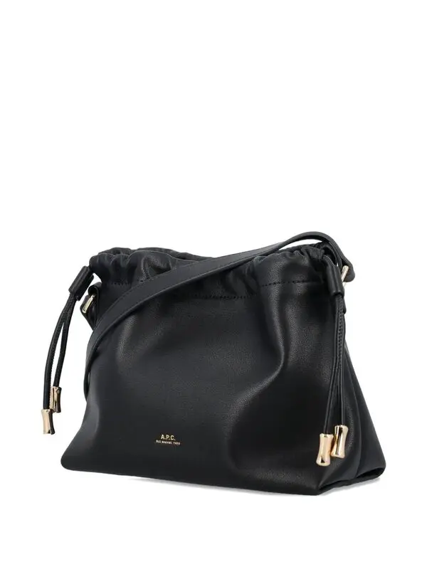 A.p.c. Ninon Mini Drawstring Bag - Black