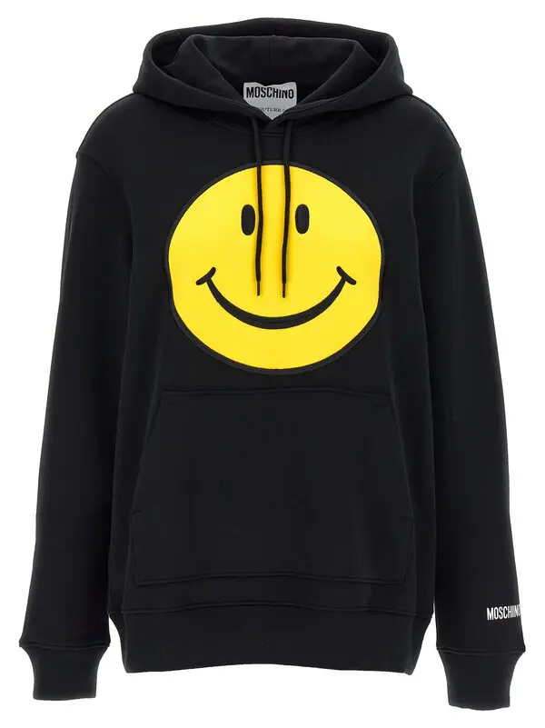 Moschino Smiley Cotton Hoodie
