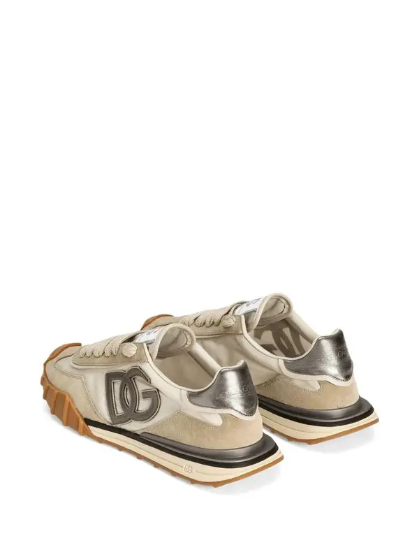 Dolce & Gabbana Dg Athletic Fabric And Suede Sneakers - Multicolor