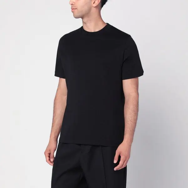 JIL SANDER Cotton T-shirt - Black