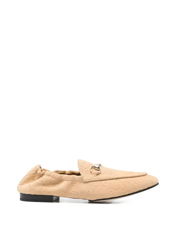 Gucci Jordaan Leather Loafers - Multicolor