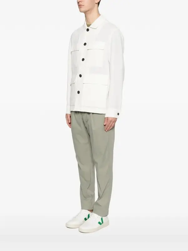 MONTECORE White Elastodiene Jacket - Multicolor