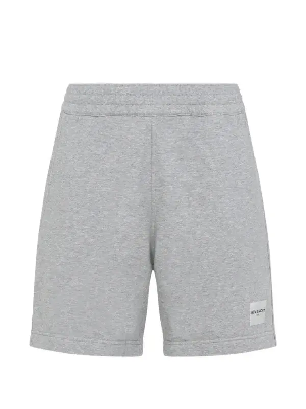 Givenchy Cotton Track Shorts - Gray
