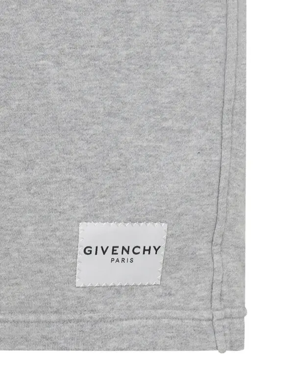 Givenchy Cotton Track Shorts - Gray