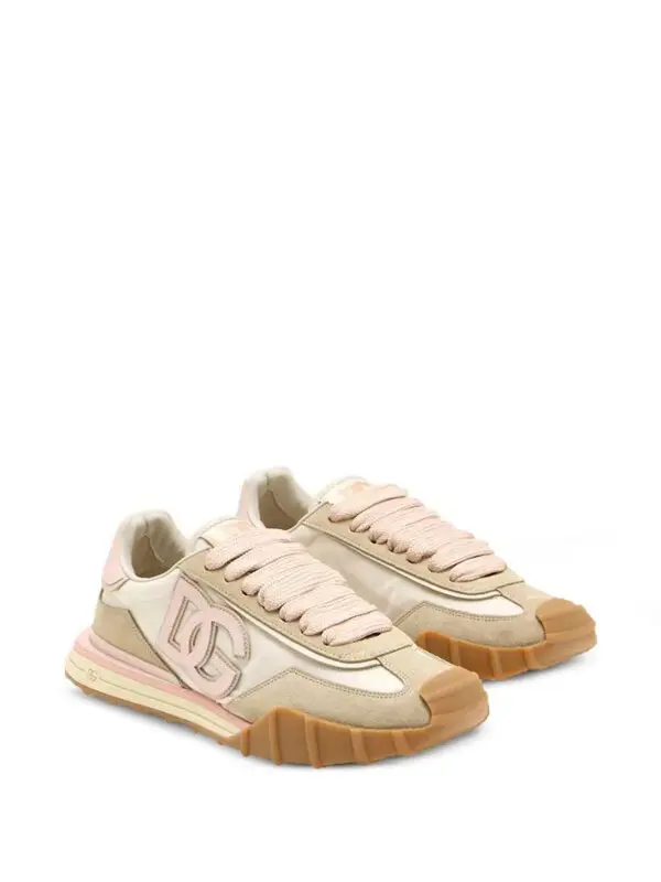 Dolce & Gabbana Dg Athletic Fabric And Suede Sneakers - Multicolor