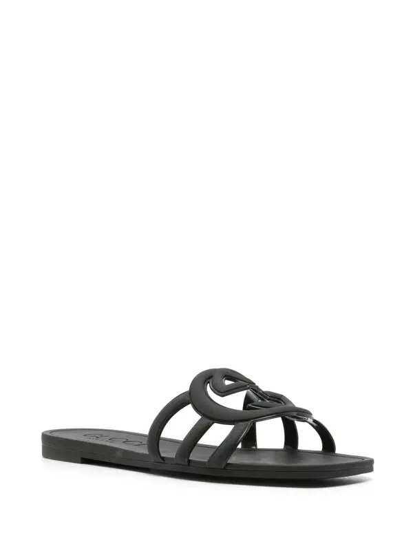 Gucci Gg Interlocking Slides