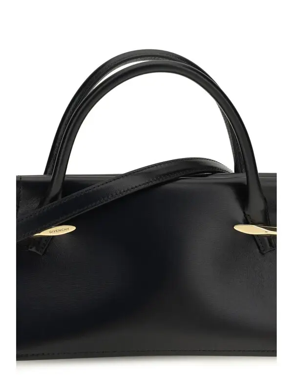 Givenchy Mini Pinch Leather Satchel - Black