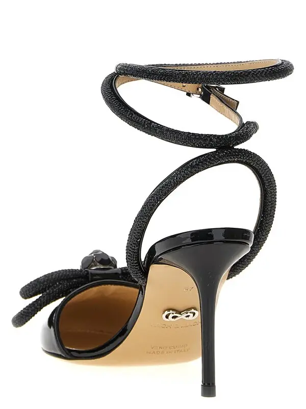 Mach & Mach Double Bow Embellished Pumps