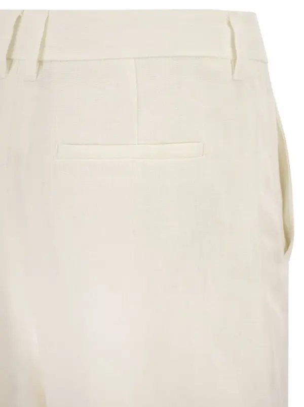 Max Mara Linen Shorts