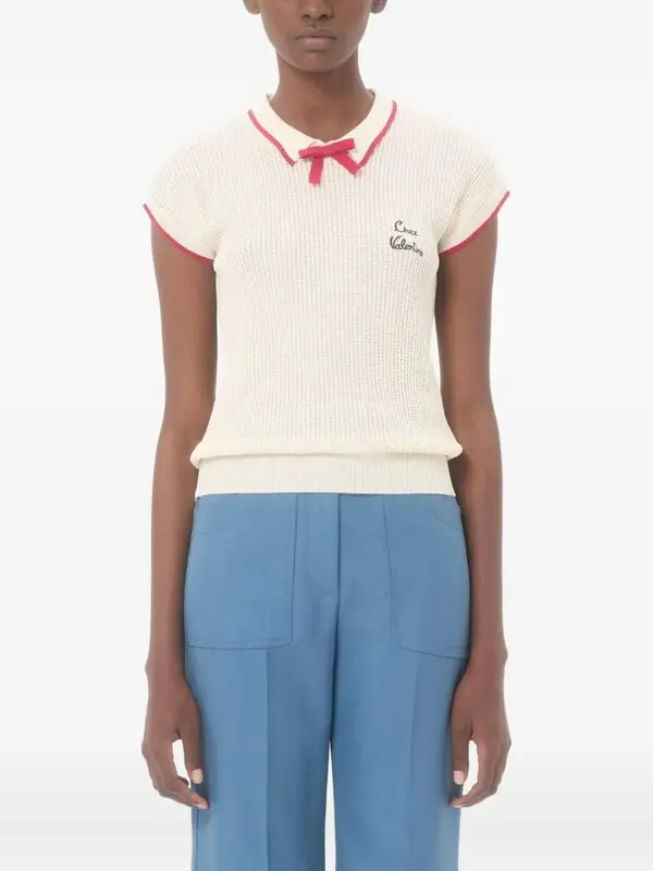 Valentino Garavani Chez Knit Top - Multicolor