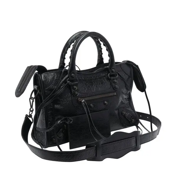 Balenciaga Le City Small Crossbody Bag - Black