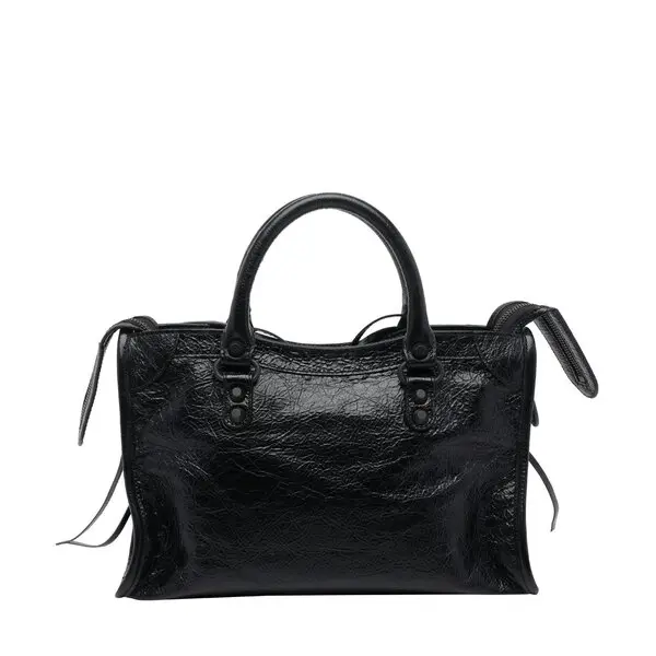 Balenciaga Le City Small Crossbody Bag - Black