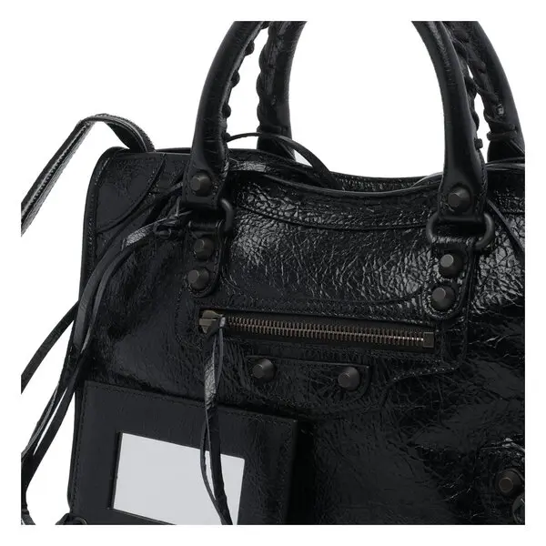 Balenciaga Le City Small Crossbody Bag - Black