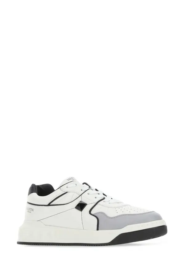 Valentino Garavani Nappa Leather One Stud Sneakers - Multicolor