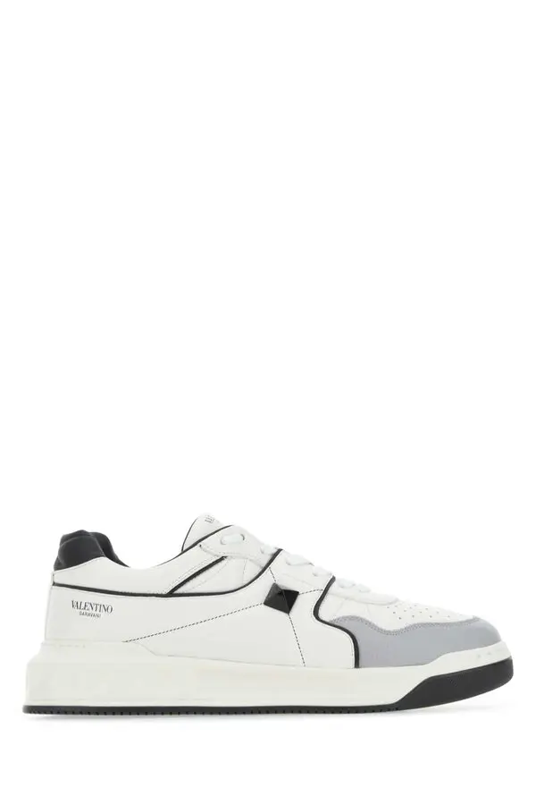 Valentino Garavani Nappa Leather One Stud Sneakers - Multicolor