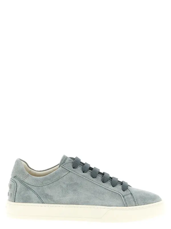 TOD'S Cassetta Suede Lace-up Sneakers - Multicolor