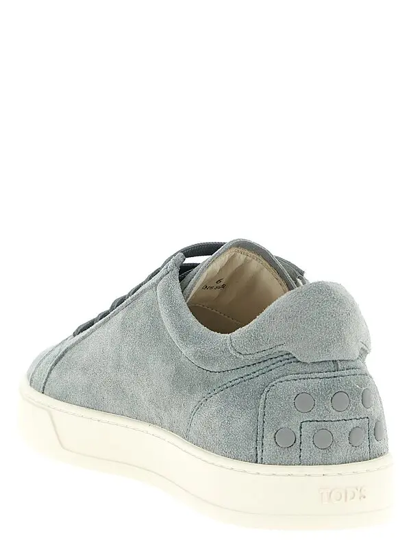 TOD'S Cassetta Suede Lace-up Sneakers - Multicolor