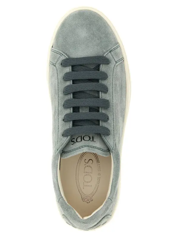 TOD'S Cassetta Suede Lace-up Sneakers - Multicolor