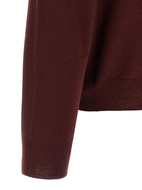 MAISON MARGIELA Virgin Wool V-neck Sweater