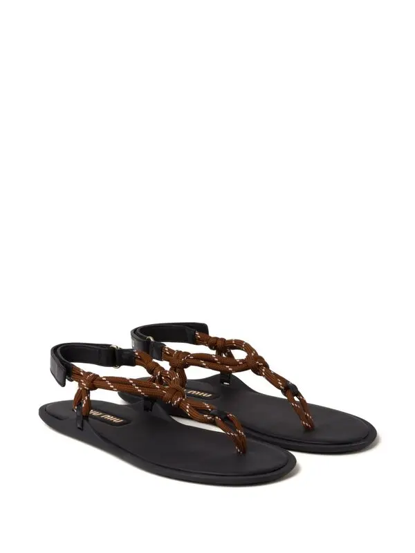 Miu Miu Flat Sandals