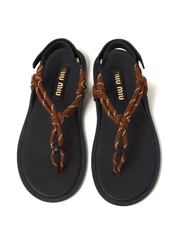 Miu Miu Flat Sandals