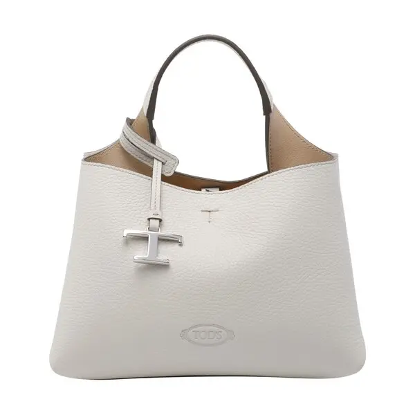 TOD'S Micro Leather Bag - White