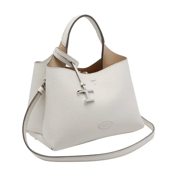 TOD'S Micro Leather Bag - White