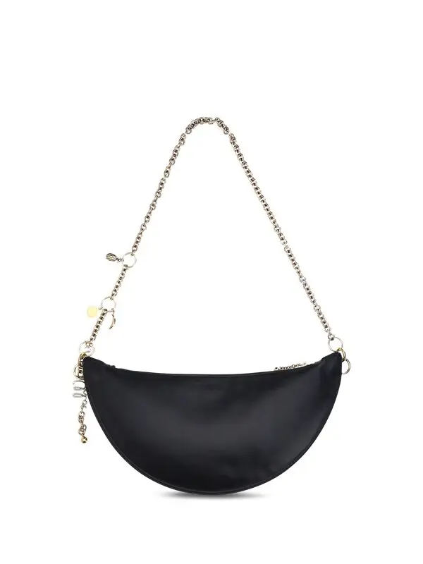 Chloé Icons Shoulder Bag In Lambskin Nappa Leather - Black