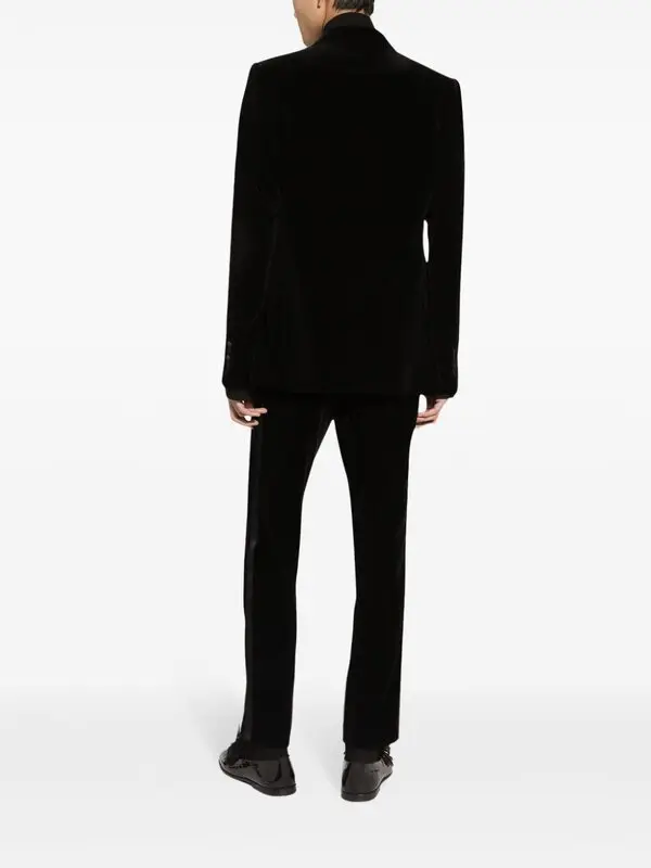 Dolce & Gabbana Tailored Velvet Trousers - Multicolor