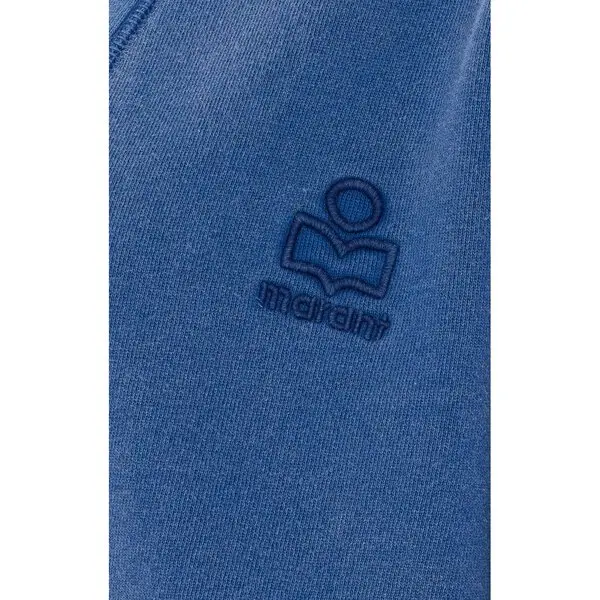 Isabel Marant Étoile Stephy" Embroidered Logo V-neck Cardigan - Blue