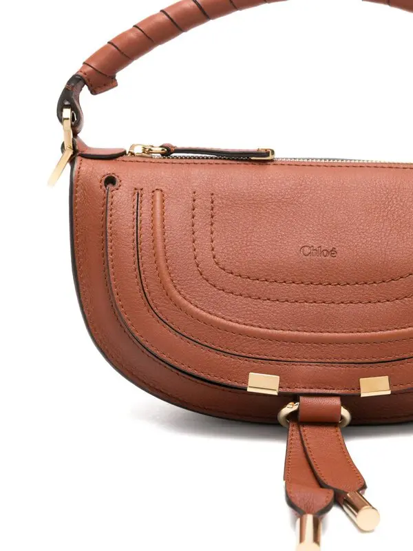 Chloé Marcie Leather Shoulder Bag - Multicolor
