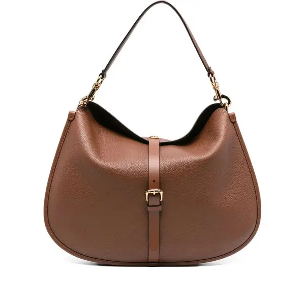 Etro Calf Leather Shoulder Bag - Brown
