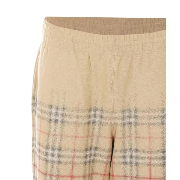 Burberry Gradient Check Jogging Pants