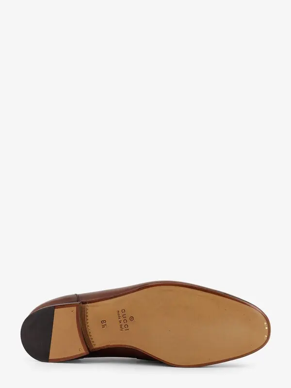 Gucci Jordaan Leather Loafers With Horsebit Detail - Multicolor