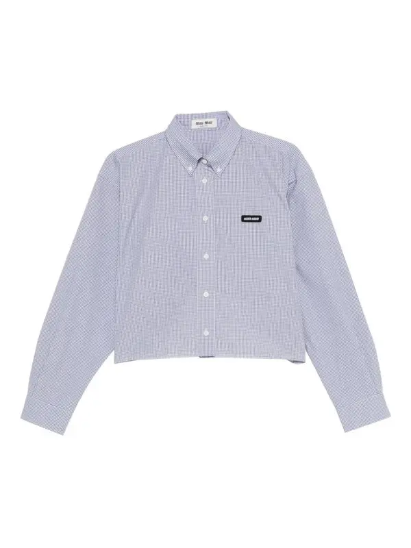 Miu Miu Cotton Shirt - Multicolor