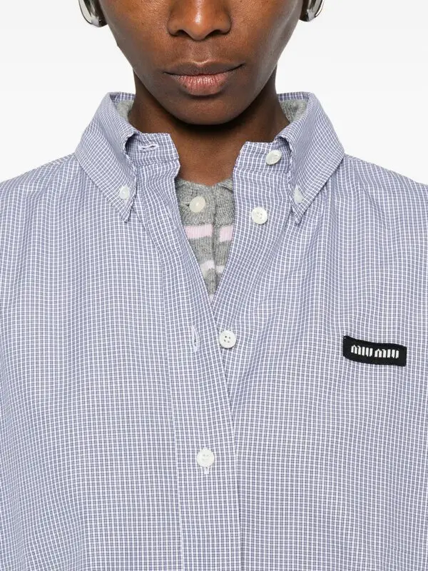 Miu Miu Cotton Shirt - Multicolor