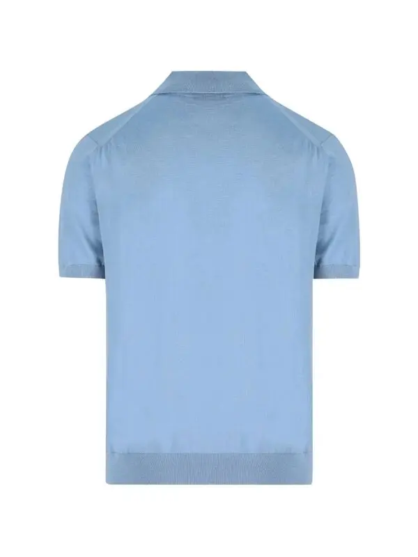 Prada Superfine Wool Polo Shirt