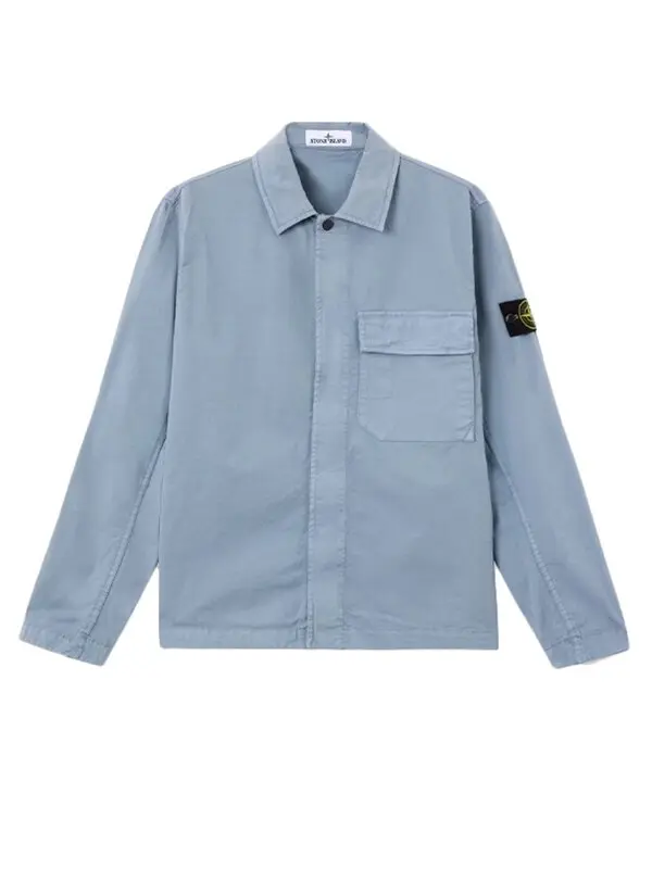 Stone Island Garment Dyed Overshirt - Multicolor