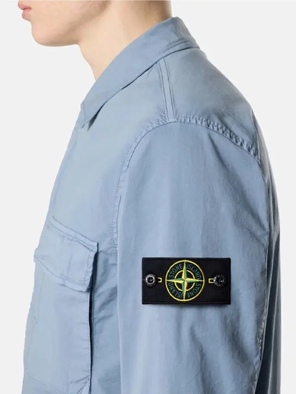 Stone Island Garment Dyed Overshirt - Multicolor