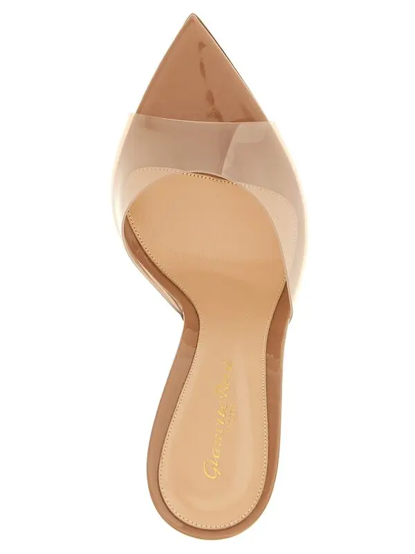 GIANVITO ROSSI Elle Pointed Toe Stiletto Heel Sandals