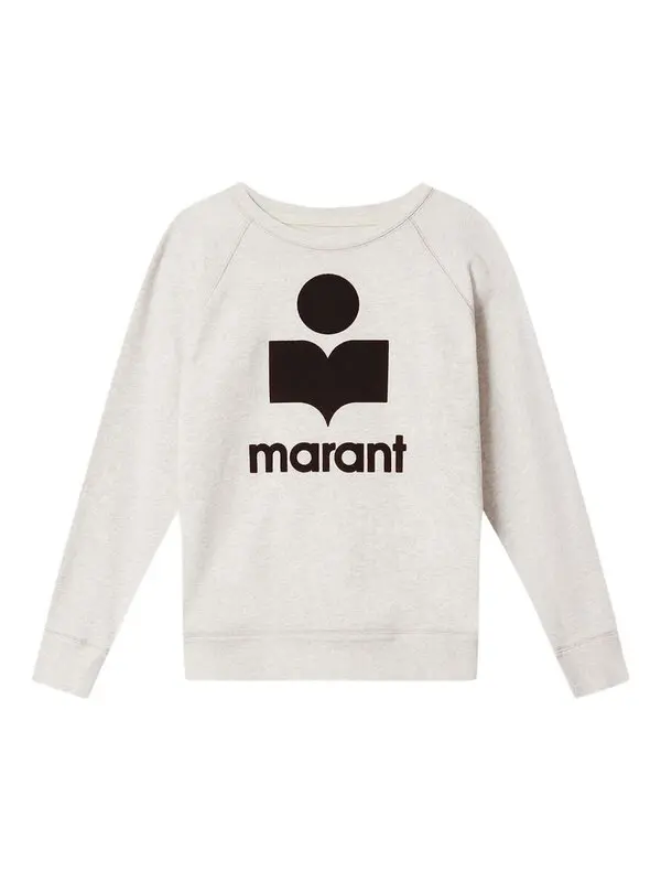 Isabel Marant Étoile Cotton Sweatshirt With Logo - Multicolor