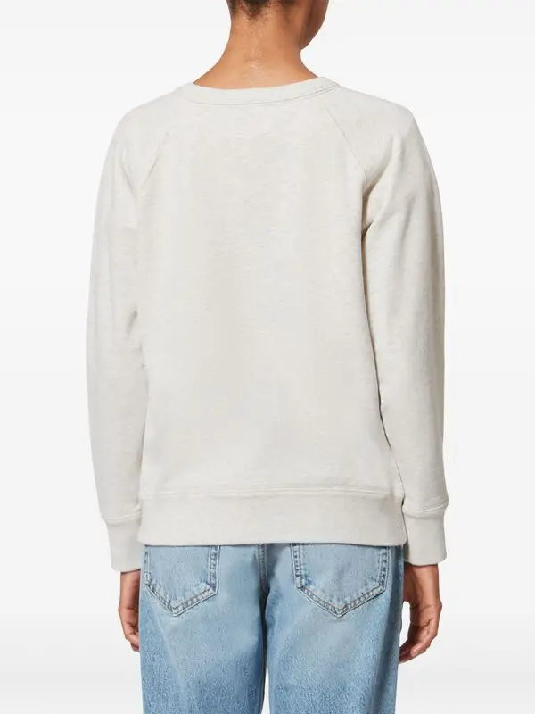 Isabel Marant Étoile Cotton Sweatshirt With Logo - Multicolor