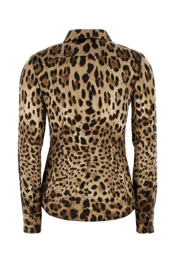Dolce & Gabbana Printed Silk Shirt